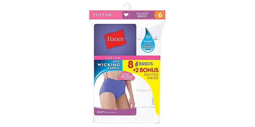 Hanes Womens Cotton Briefs