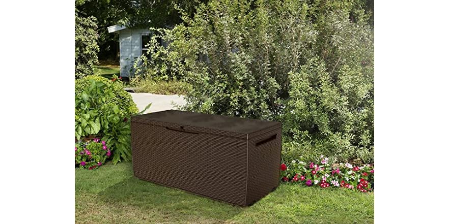 Keter Capri Outdoor Plastic Storage Box