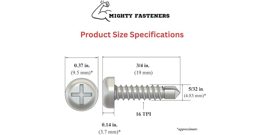 Self-Drilling Screws- Phil Pan Head