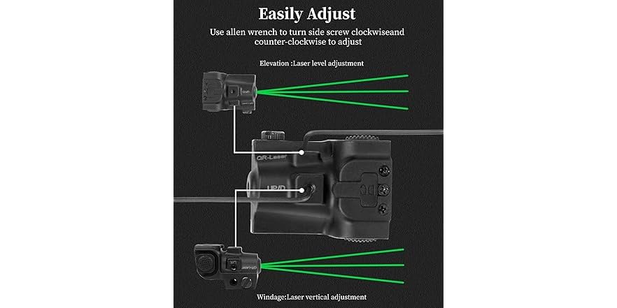 QR-Laser Tactical Pistol Laser Beam