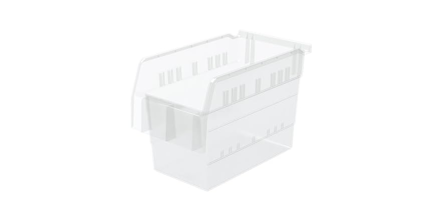 Plastic Nesting Shelf Bin Box 10 Bins