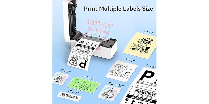 Hoorola Bluetooth Thermal Label Printer