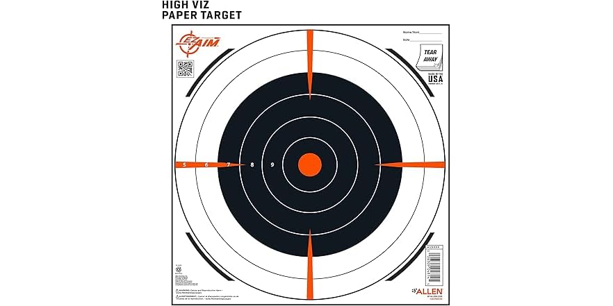 Allen Paper Shooting Target Pad 100-Pack
