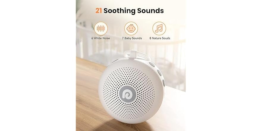 White Noise Portable Sound Machine