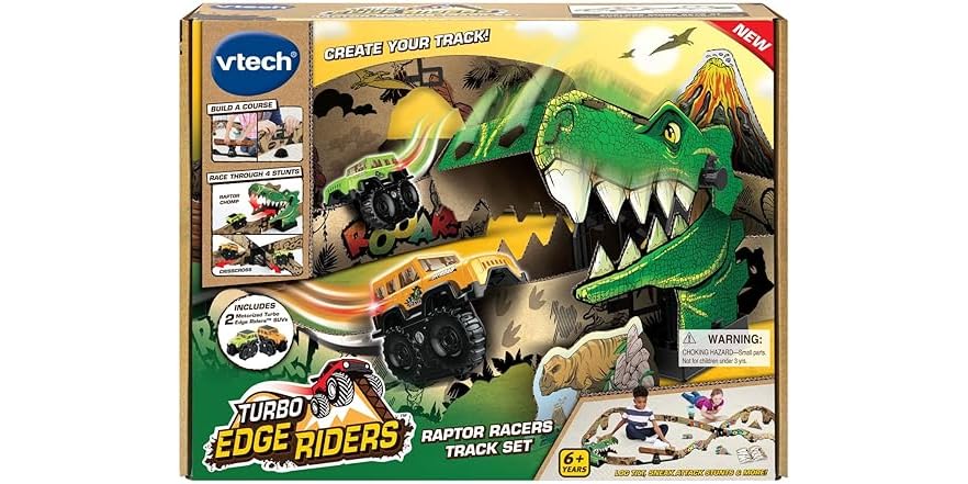 VTech Turbo Edge Riders Raptor Racers Track Set