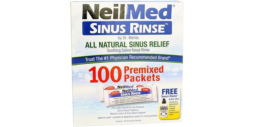 Neilmed Sinus Kit Refills Size 100ct