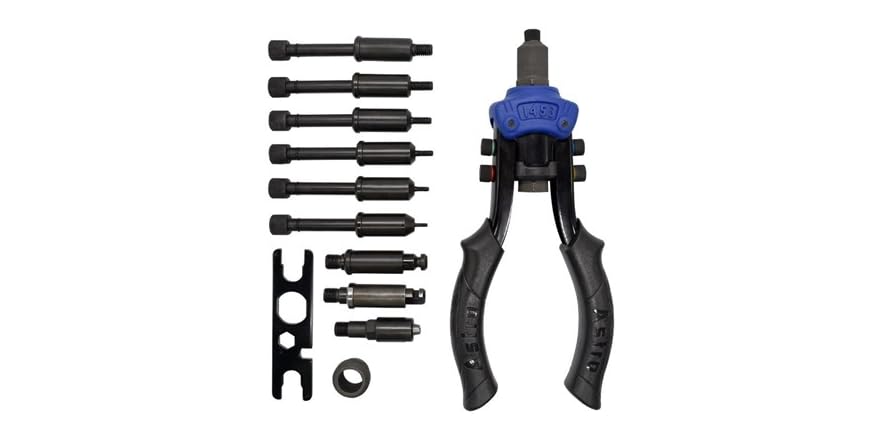 Astro Pneumatic Rivet Nut And Pop Rivet Setter Kit