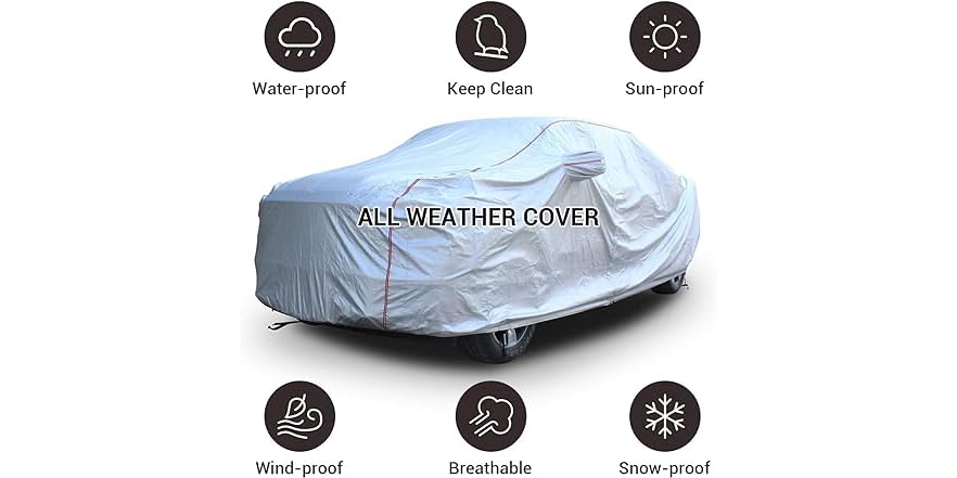 Tecoom Hard Shell Truck Car Cover