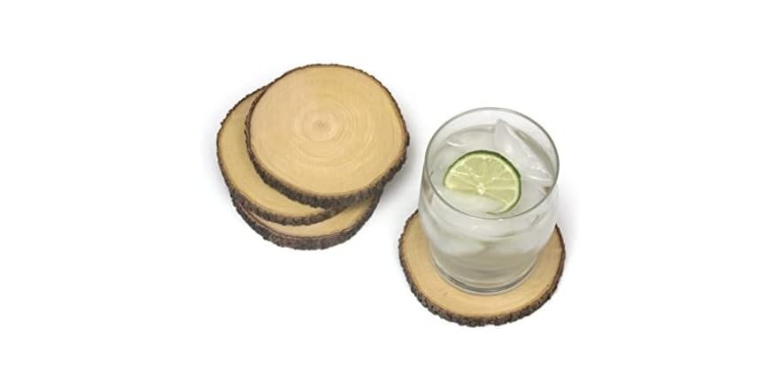Lipper Acacia Tree Bark Coaster