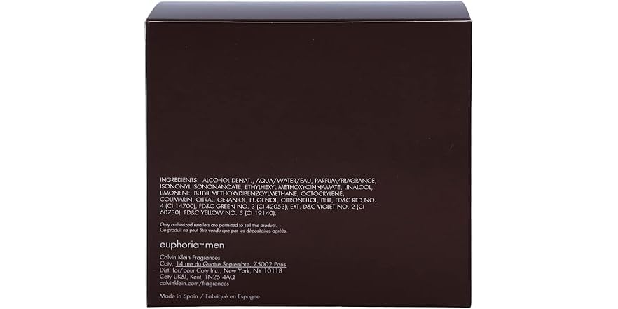 Euphoria For Men Calvin Klein After Shave 3.4 Oz M