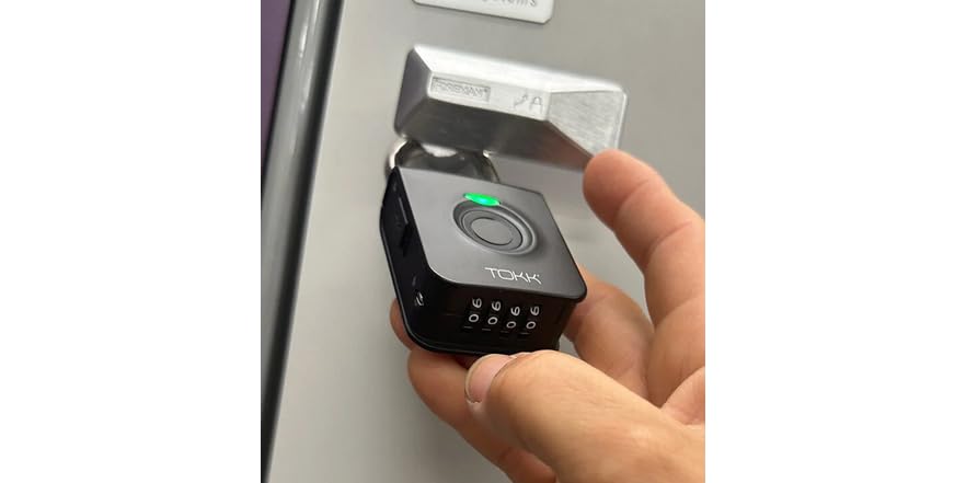 TOKK Fingerprint Dual Function Lock PL7001 - Black