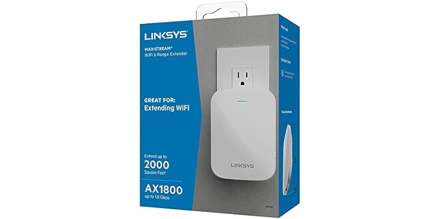 Linksys RE7350-RM2 AX1800 Dual-Band Wi-Fi 6 Wireless Range Extender