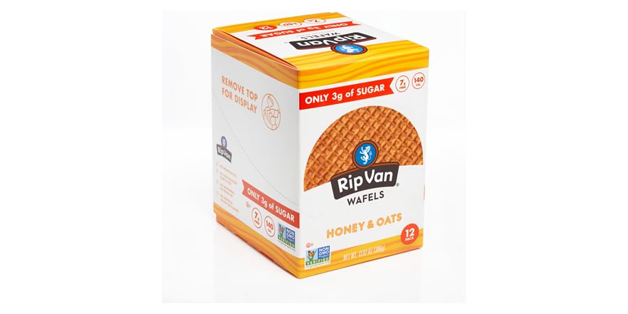 Rip Van Wafel Honey & Oats 36 Pack
