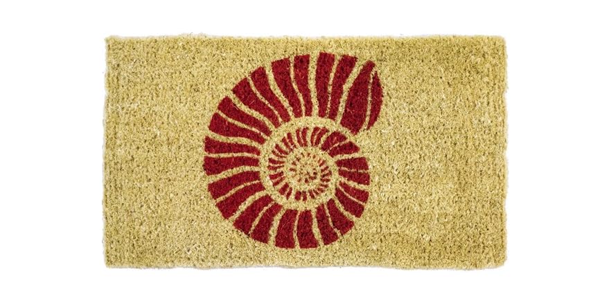 Nautilus Handwoven Coconut Fiber Doormat