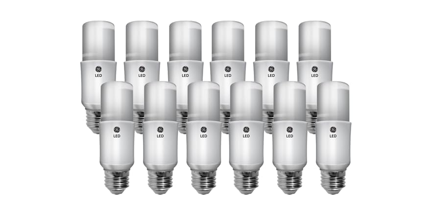 GE Lighting LED Bright Stik Bulbs 12-Pack