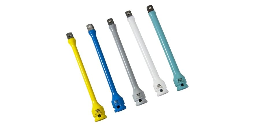 Omega Pro 5-Piece 1/2" Drive Torque Limiting Impact Extension Set