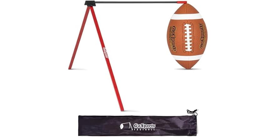 GoSports Football Kicking Tee Metal Stand