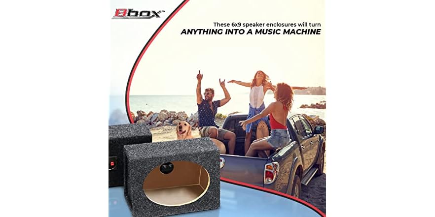 Bbox Pro Audio Tuned Car Speaker Boxes