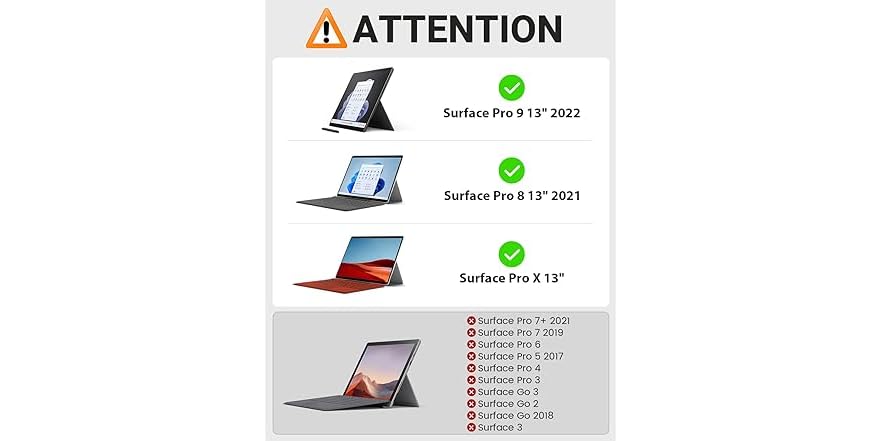 Bluetooth Keyboard for Microsoft Surface