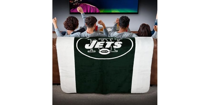 New York Jets Luxury Blanket