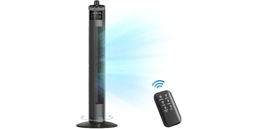 HealSmart 36 Inch Bladeless Fan