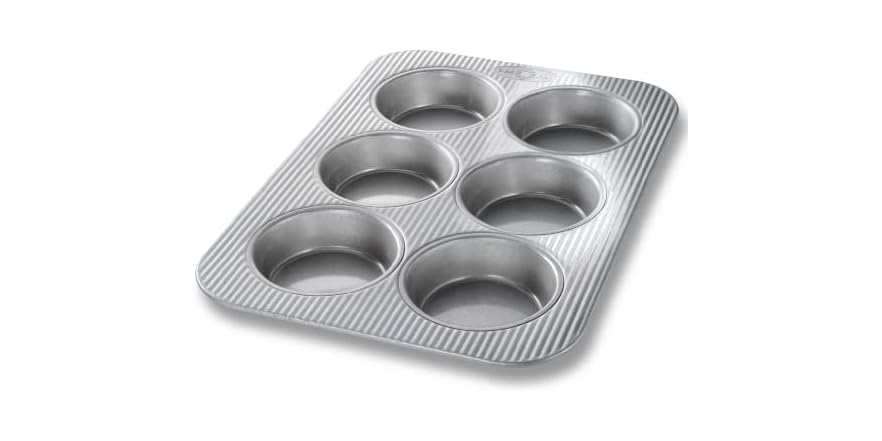 Bakeware - 6 Mini Round Cake Roll Pan
