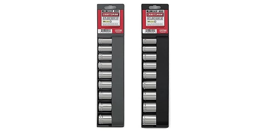 Craftsman 18-Piece 3/8" Drive Socket Accessory Set