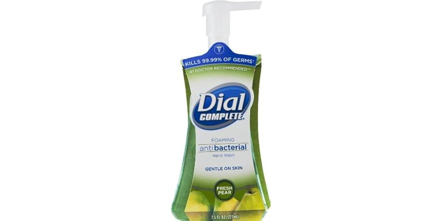 Dial Pear Foaming Hand Soap