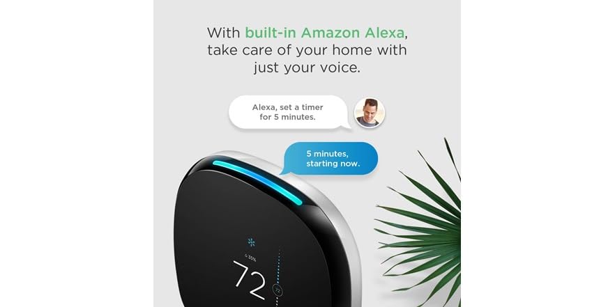 ecobee4 Smart Thermostat w/ Room Sensor (Open Box)