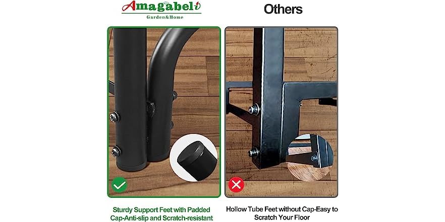 Amagabeli 4ft Firewood Rack