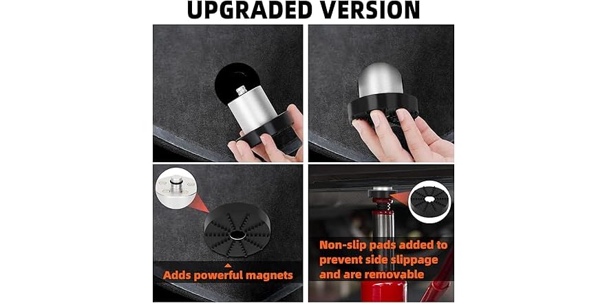 4 Piece Aluminum Heavy Duty Jack Pucks