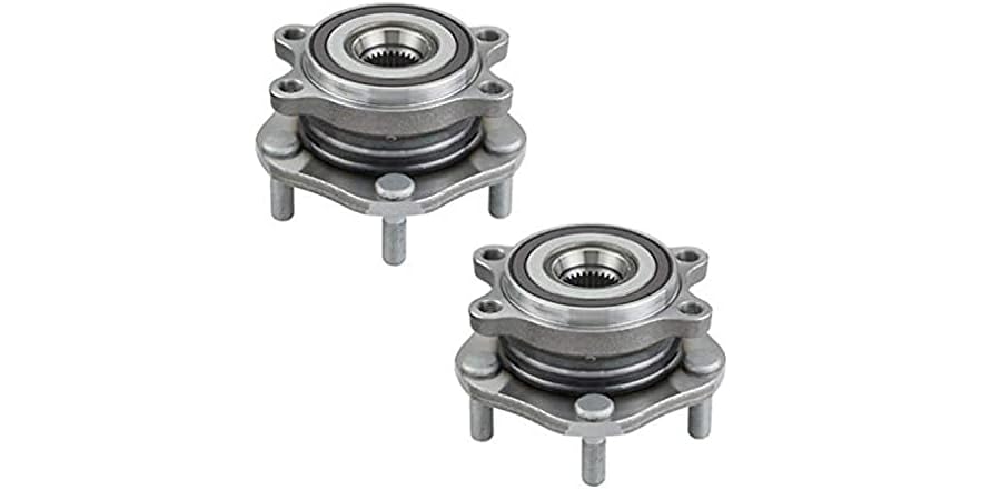 Bodeman Bodeman - Pair 2 Front Wheel Hub & Bea