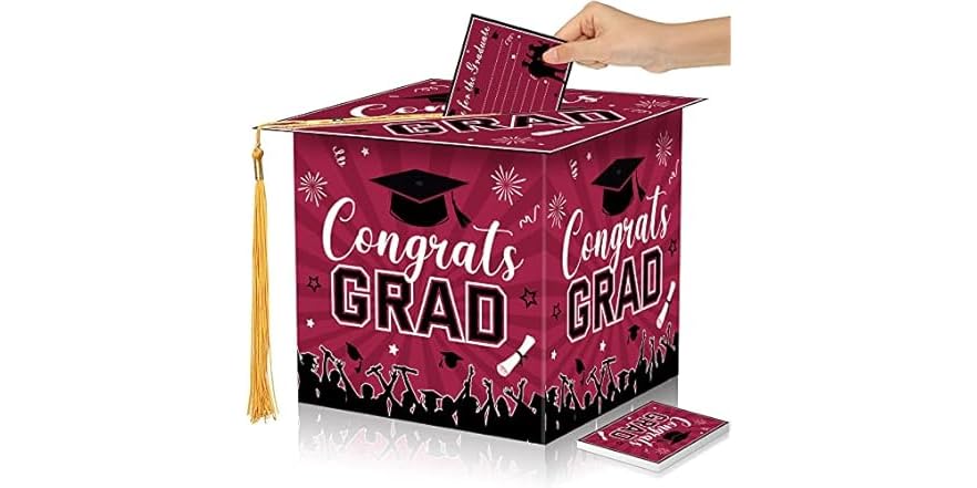 Graduation Congrats Card Box 2 Pack