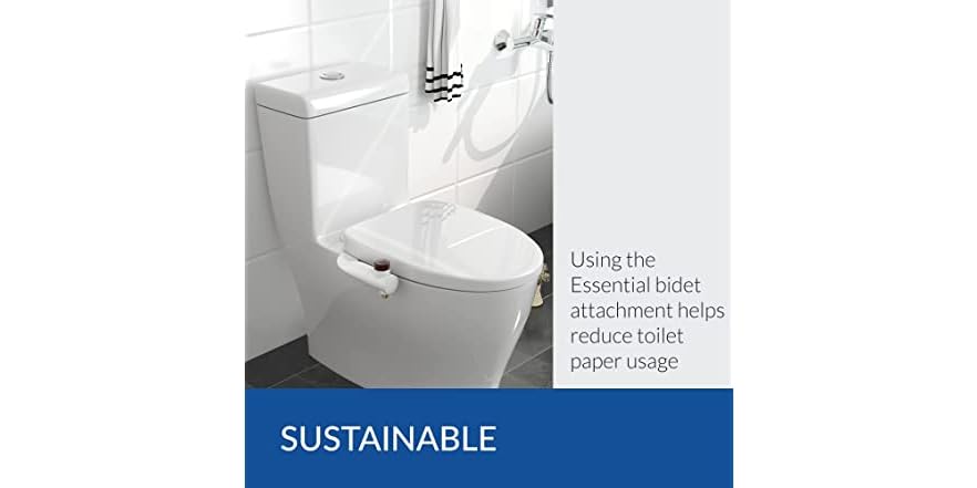 Bio Bidet by Bemis Essential Spray Bidet Attachment