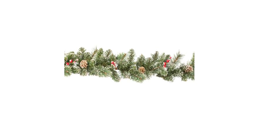 Astella CG100 6- Foot Snow Cashmere Pine Garland