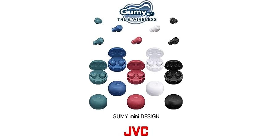 (NEW) JVC Gumy Mini True Wireless Earbuds