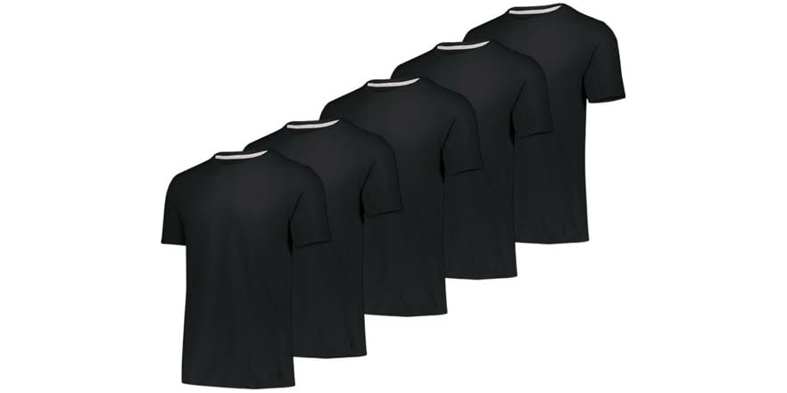 5PK Men's Athletic Performance Tees