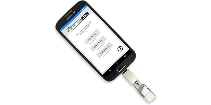Photo Backup Stick for Phones (64GB)