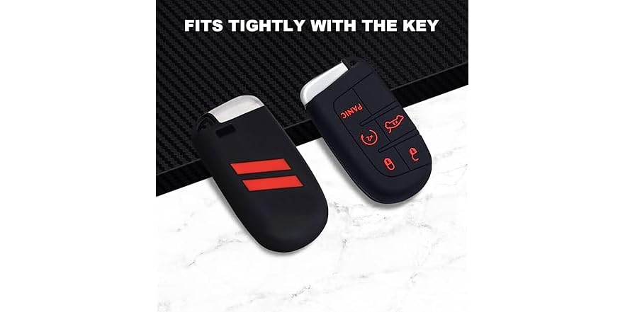 Silicone Key Fob Cover (2 Pack)