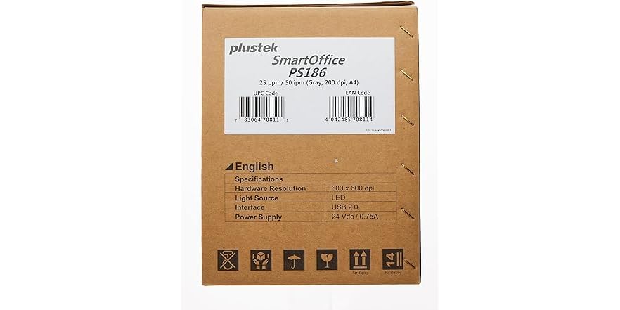 Plustek PS186 Scanner