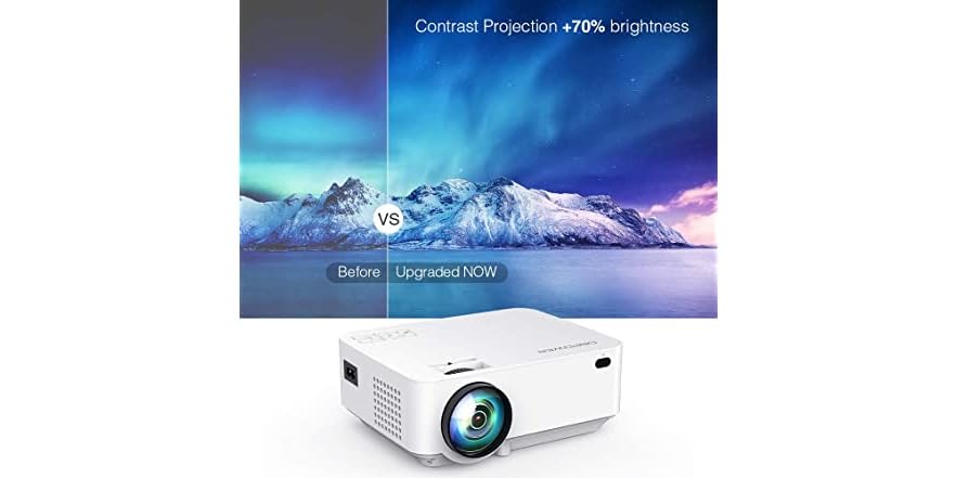 DBPOWER L12 Mini Projector