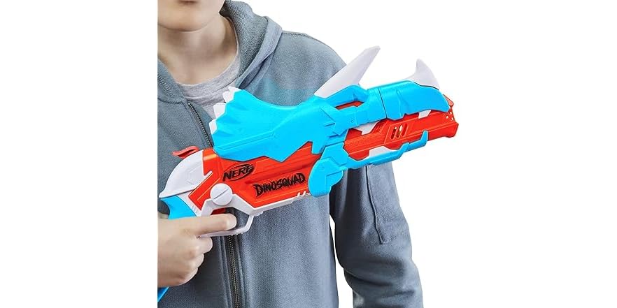 NERF DinoSquad Tricera-Blast Dart Blaster