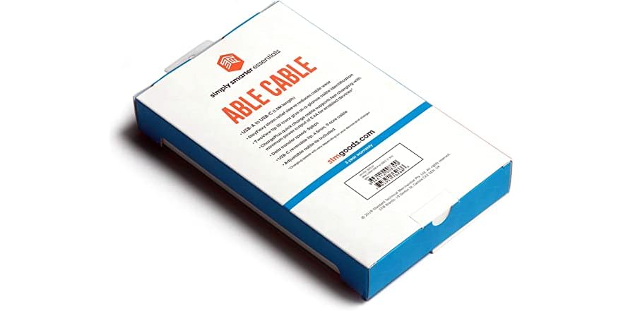 STM Essentials Able Cable USB-A to USB-C