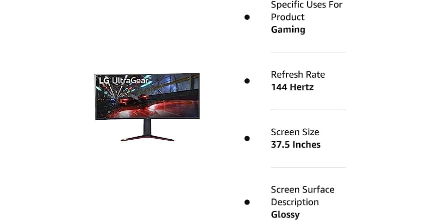 LG 38GN950-B 38" Curved Monitor