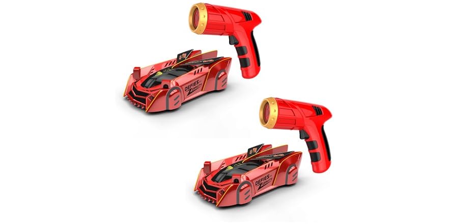Zero Gravity Laser-Guided Climbing Race Cars
