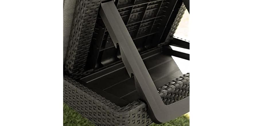 Keter Allibert Jaipur Lounger with Cushion