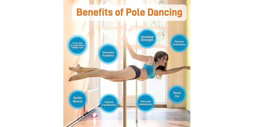 Professional Upgrade Spinning Dance Pole