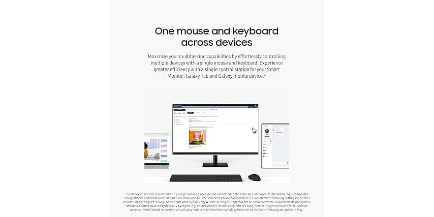 (New) Samsung 43" M7 (M70D) Series 4K UHD Smart Monitor