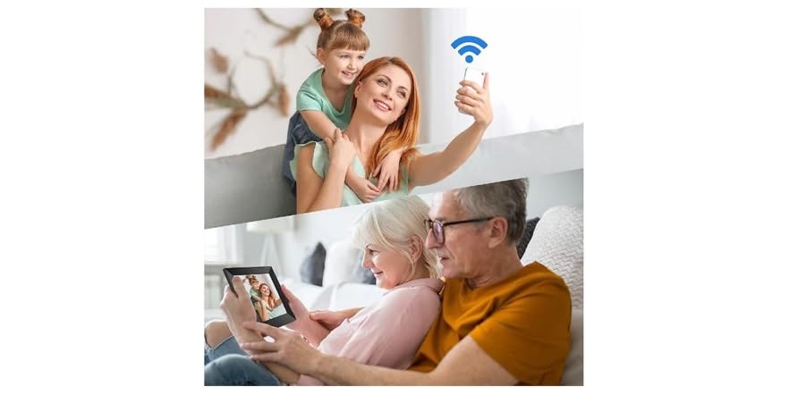 AiMOR Touchscreen Digital Photo Frame