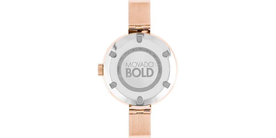 Movado Bold Stainless Steel Bangle Ladies Watch 3600194